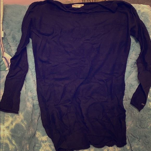 Timeout | Tops | Womens Timeout Sweater Black Euc Sz Med | Poshmark